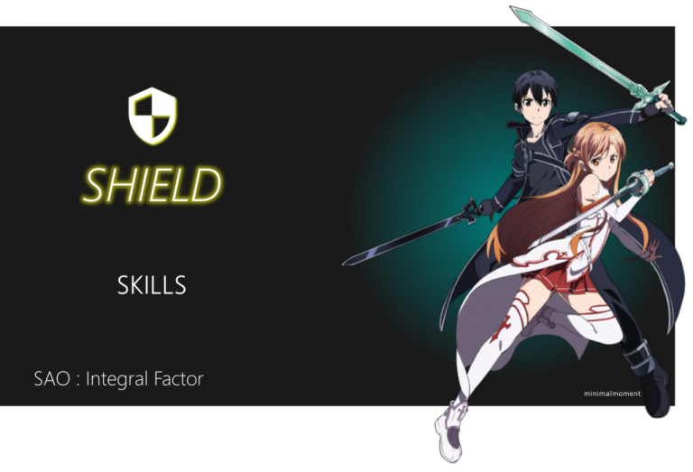 Shield skills | Sword Art Online : Integral Factor THAILAND